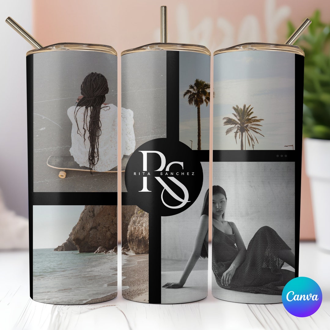 Design a Unique Tumbler With Canva! Customize Photos, Names, and ...