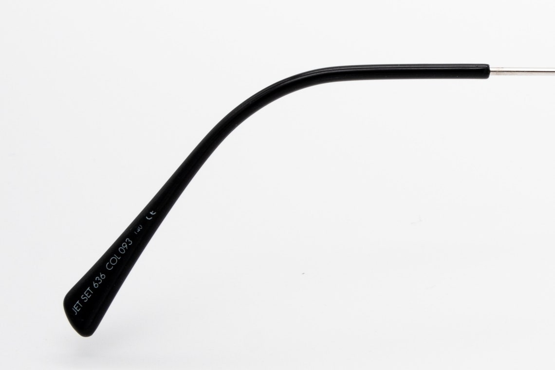 Flair Jet Set Vintage Eyeglasses Rimless Oval Optical Frame - Etsy