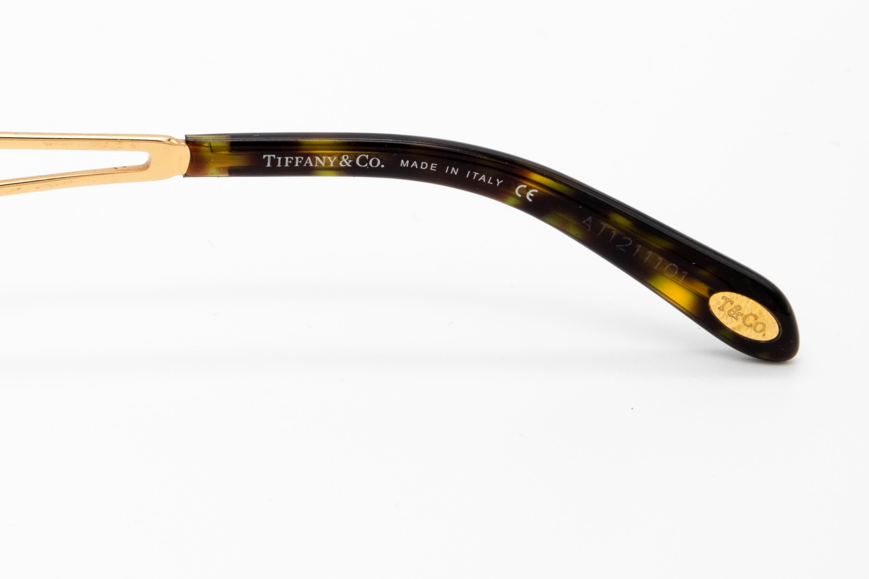 Tiffany & Co. Vintage Eyeglasses Gold Rectangular Optical - Etsy