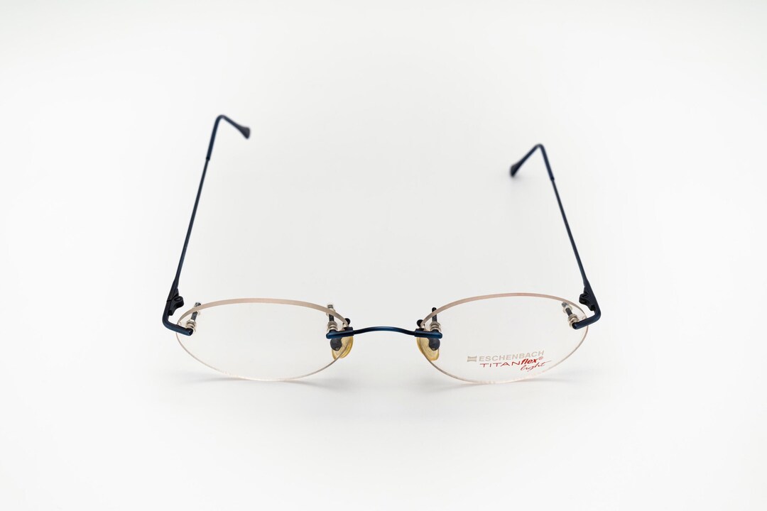 Eschenbach Titanflex Vintage Eyeglasses, Rimless Optical Frame, New Old ...