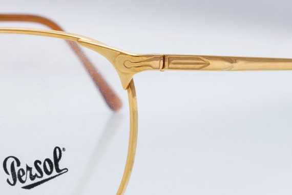 Persol Ratti vintage eyeglasses, gold, round cat eye … - Gem