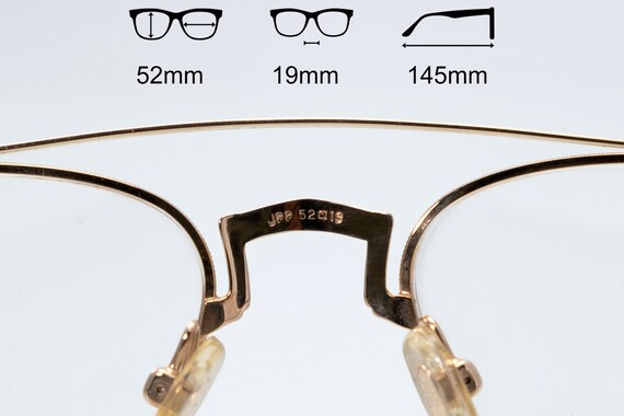 Hoya Collection vintage eyeglasses, gold, titanium, a… - Gem