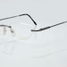 Exte Rimless Vintage Eyeglasses, Made in Italy, Gold, New Old Stock - Etsy