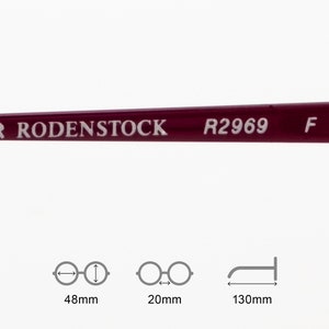 Rodenstock Vintage Eyeglasses, New Old Stock - Etsy