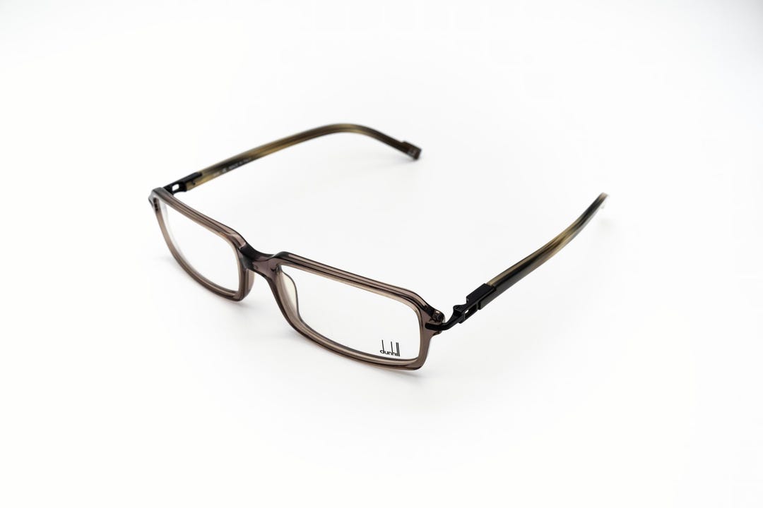 Alfred Dunhill Vintage Eyeglasses, Rectangular Optical Frame Made in ...