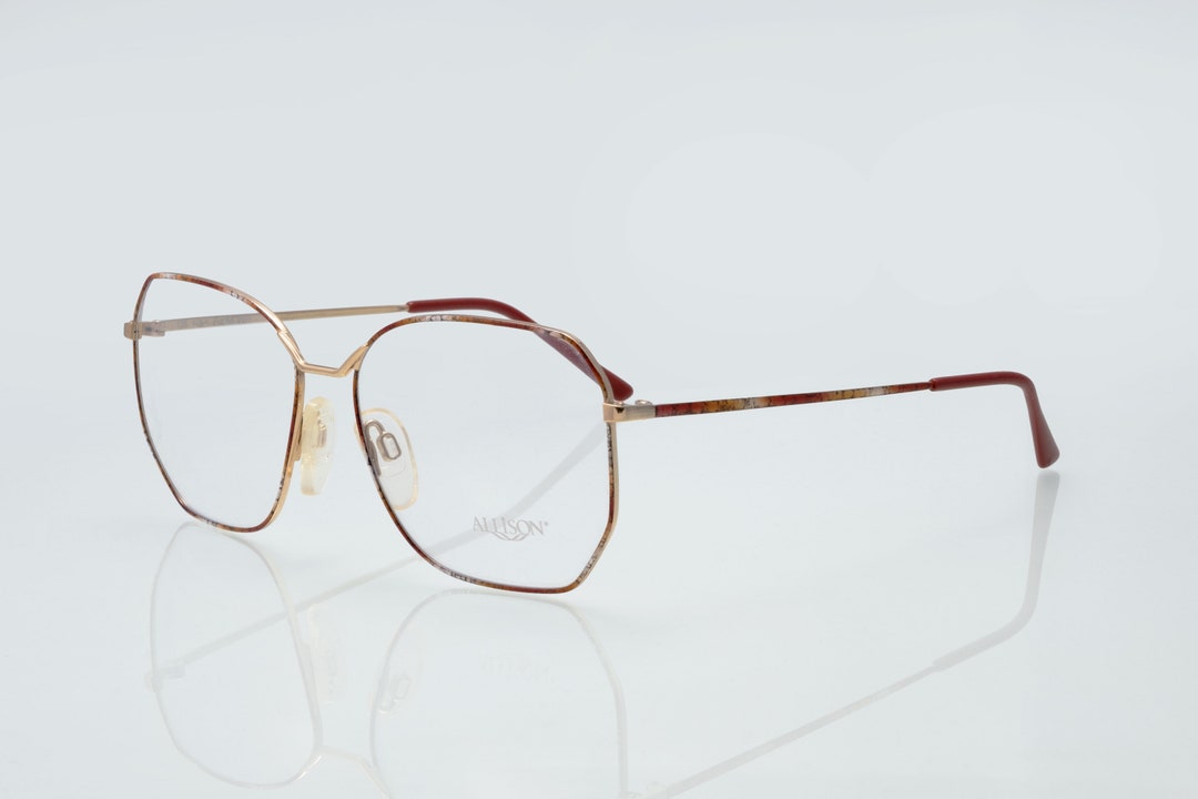 Allison Vintage Eyeglasses, Square Optical Frame, New Old Stock - Etsy