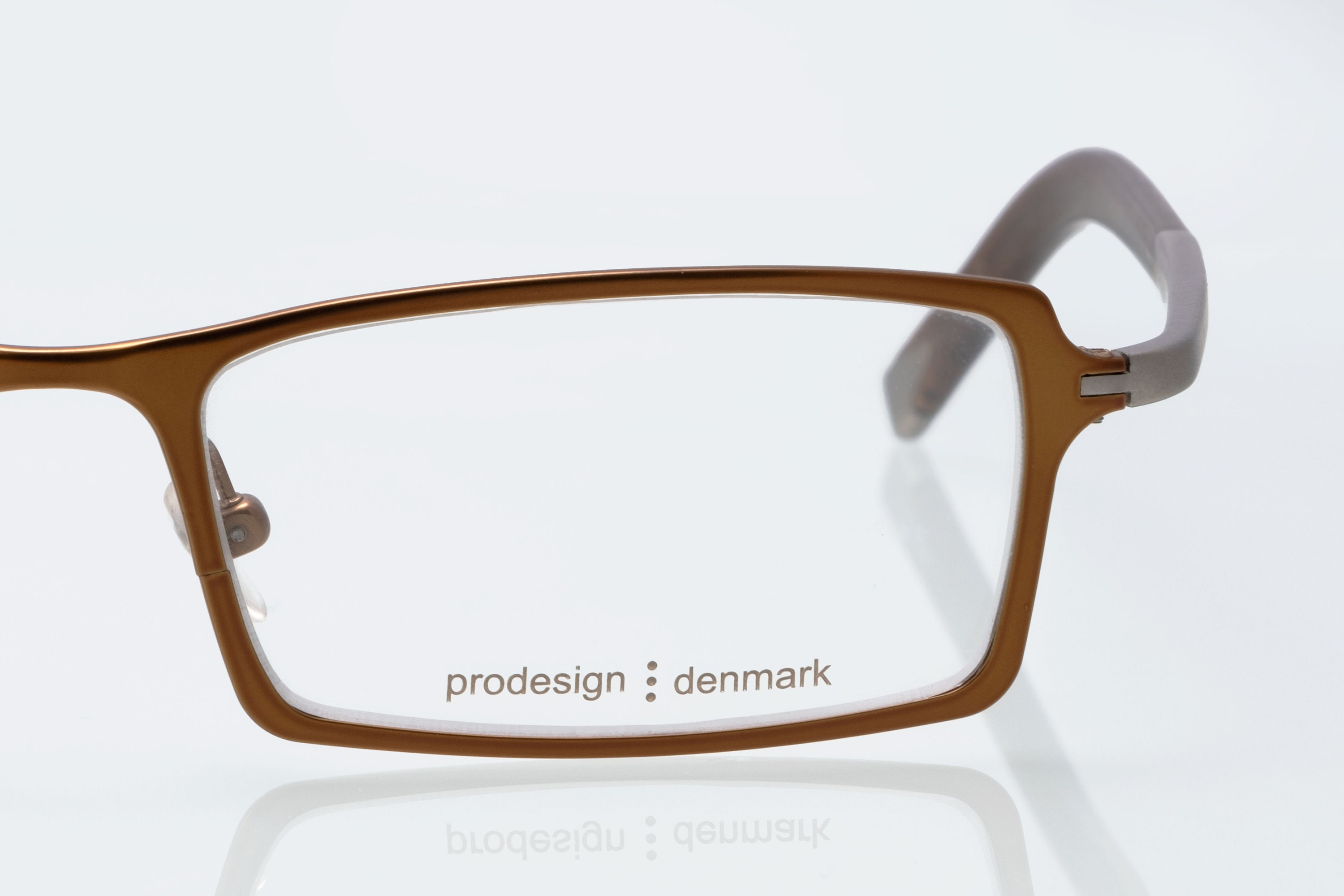 Prodesign Denmark Vintage Eyeglasses, Pure Titanium Rectangular Optical ...