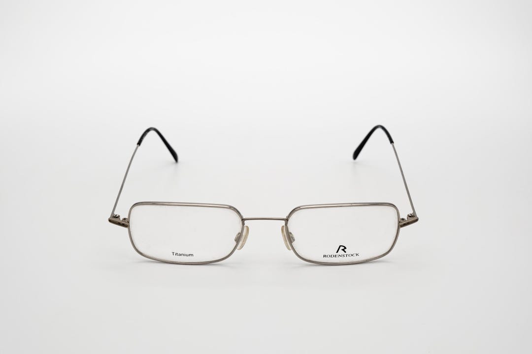 Rodenstock Vintage Eyeglasses, Silver, Titanium Optical Frame, New Old ...