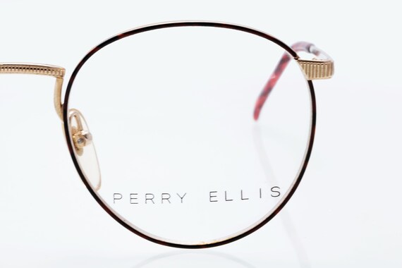 Perry Ellis vintage eyeglasses, round optical frame, … - Gem