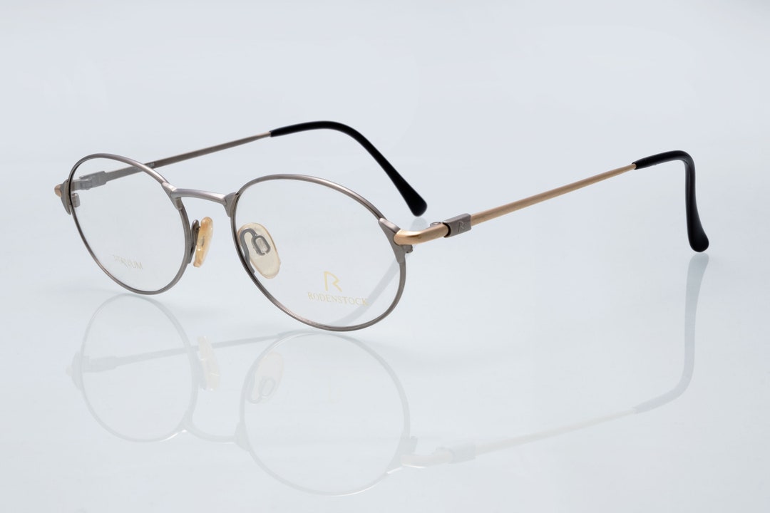 Rodenstock Vintage Eyeglasses, Titanium, Oval Optical Frame, New Old ...
