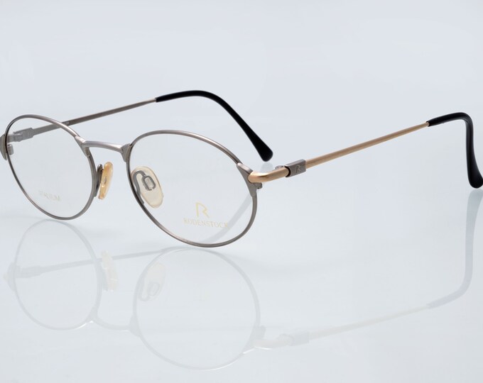 Rodenstock Vintage Eyeglasses, Titanium, Oval Optical Frame, New Old ...