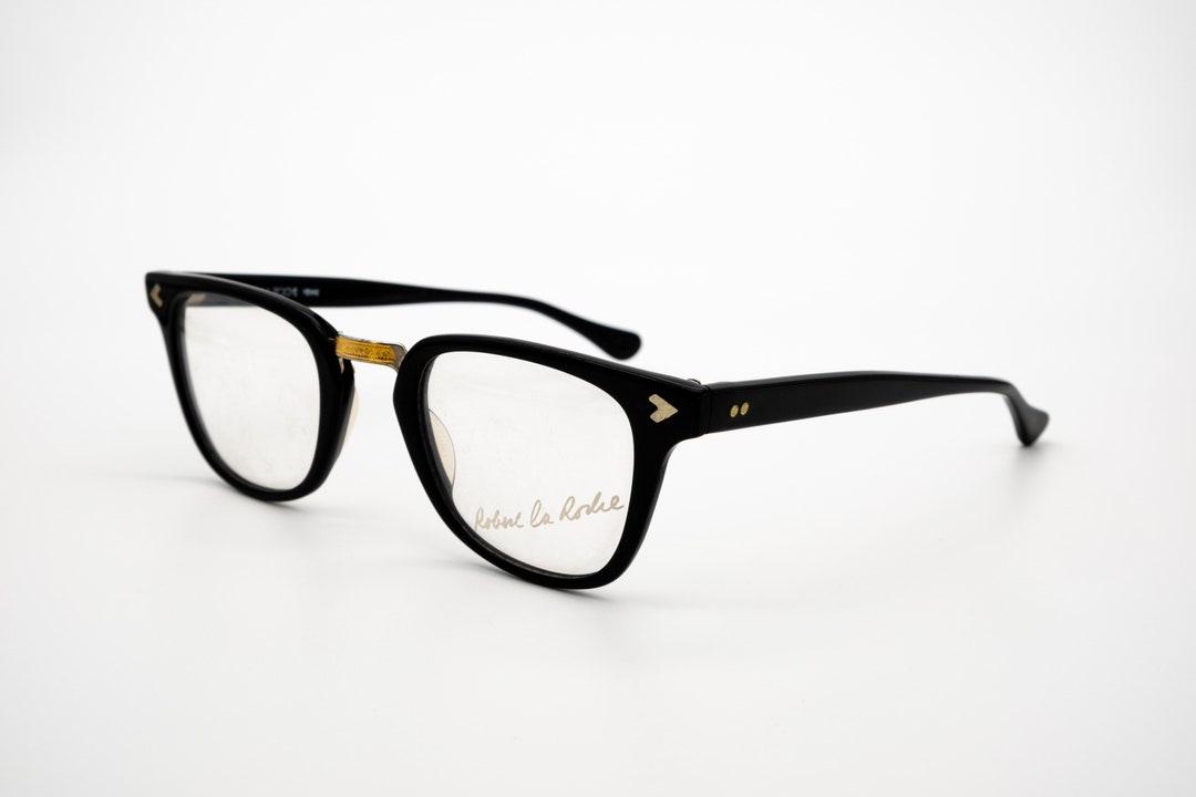 Robert La Roche Vienna Vintage Eyeglasses, Black Optical Frame, New Old ...