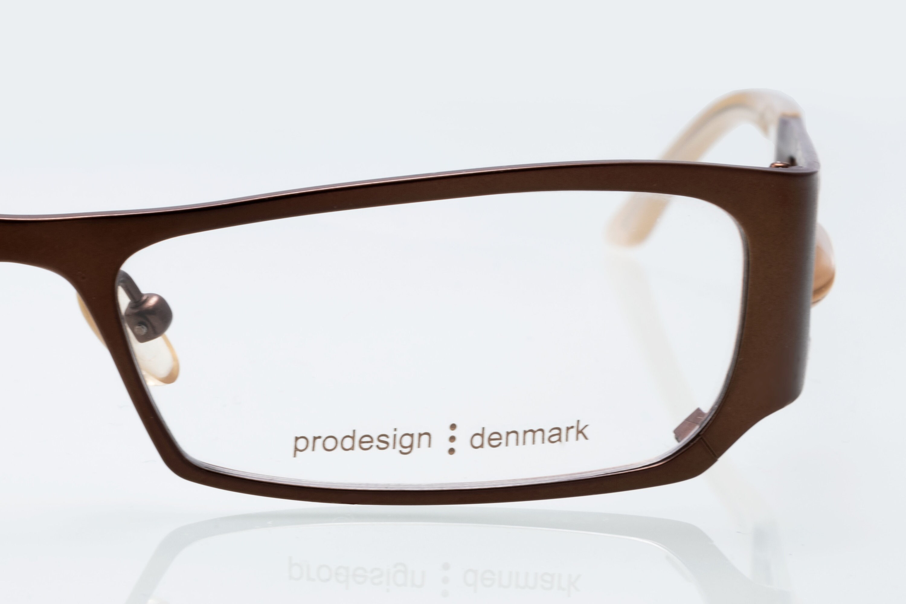Prodesign Denmark Vintage Eyeglasses, Pure Titanium Rectangular Optical ...
