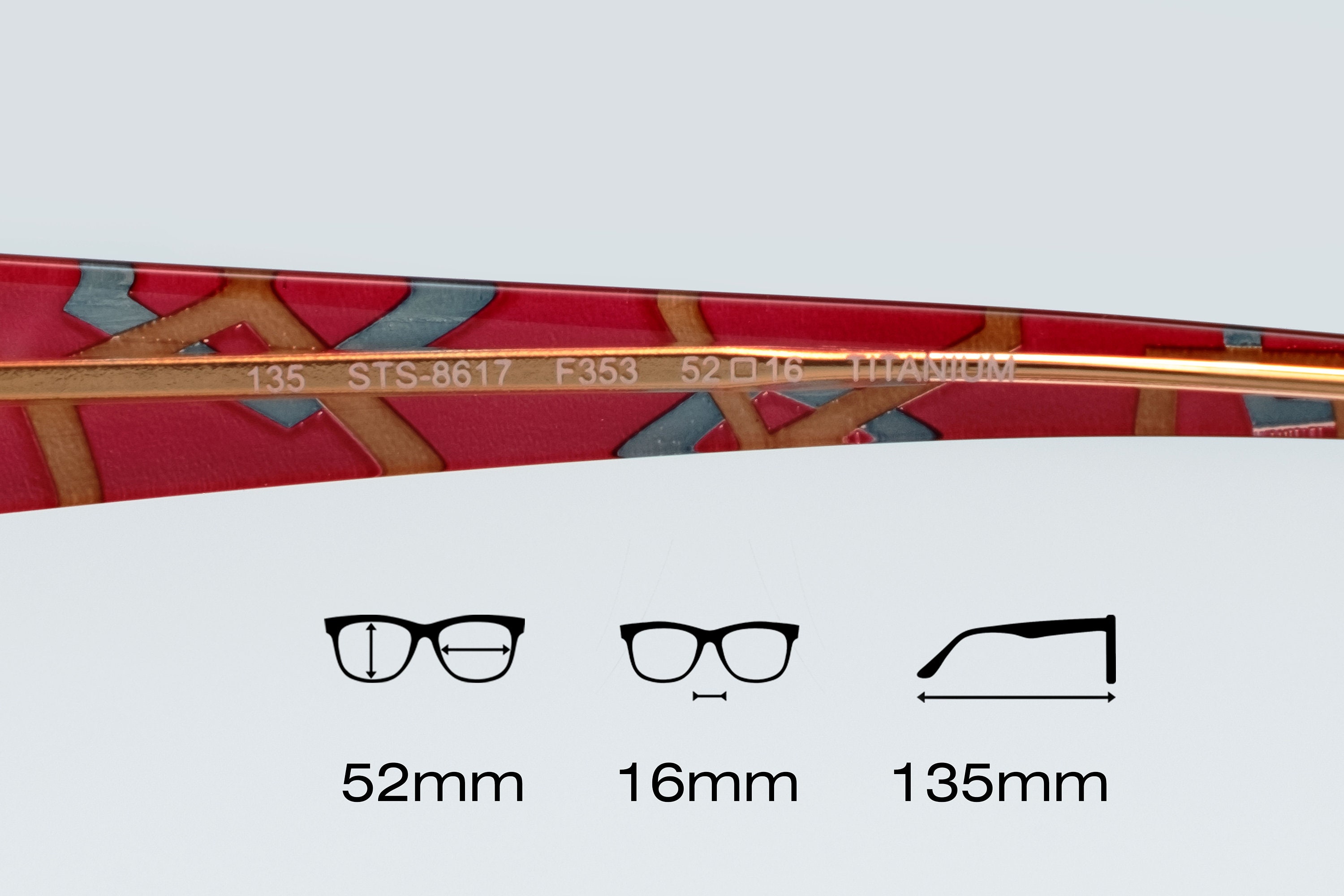 Stepper Vintage Eyeglasses, Titanium, Rimless Rectangular Optical Frame ...