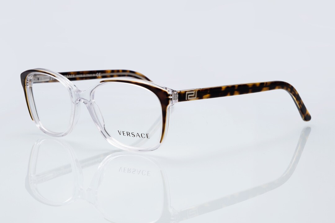 Gianni Versace Vintage Eyeglasses, Mod. 3147, Tortoise, Transparent ...