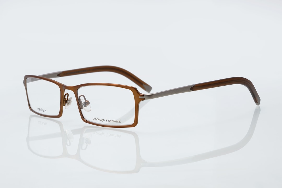 Prodesign Denmark Vintage Eyeglasses, Pure Titanium Rectangular Optical ...