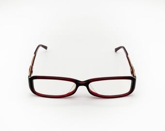 Celine Vintage Eyeglasses, Rectangular Optical Frame Made in Italy, New ...