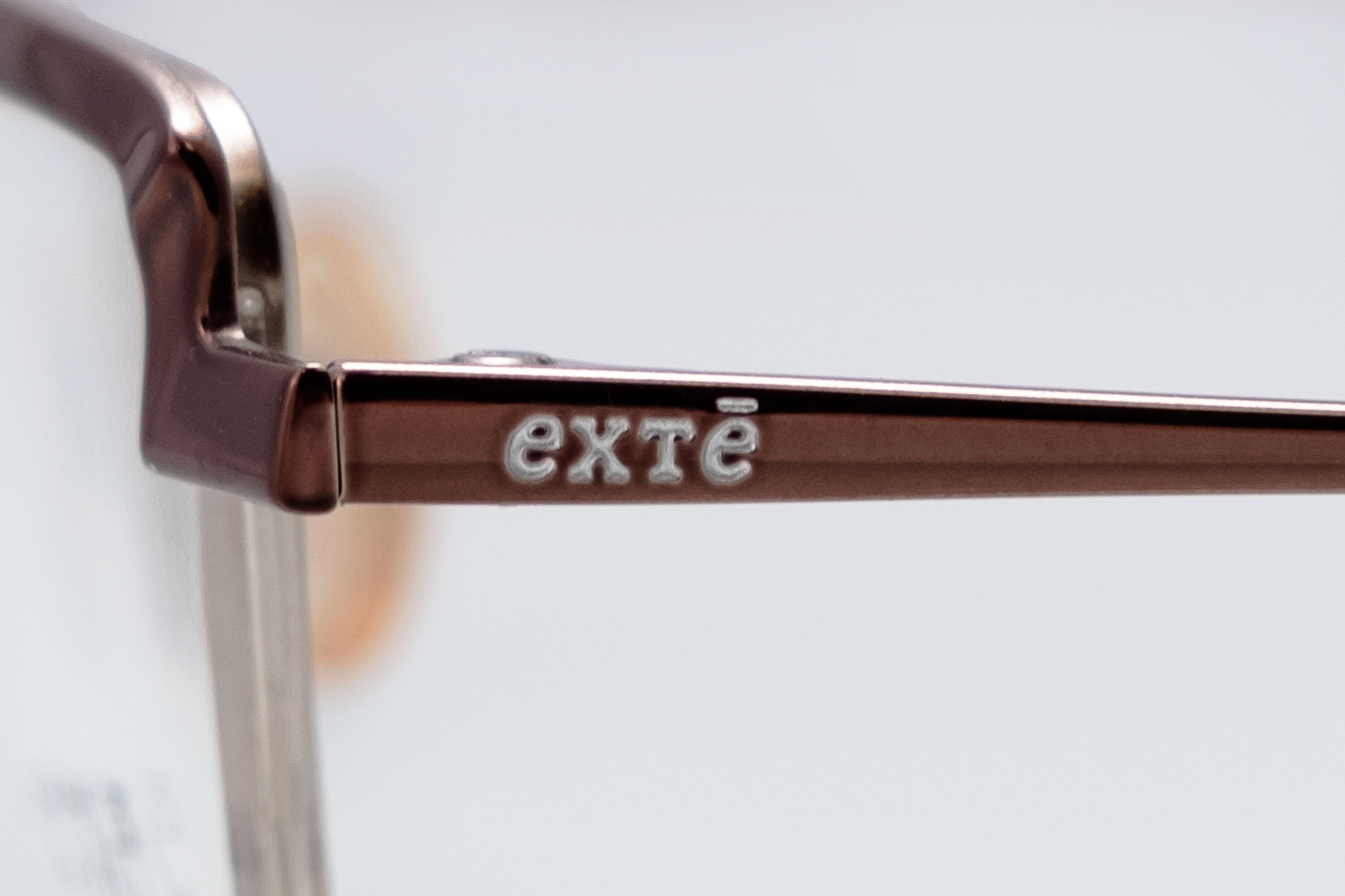 Exte Vintage Eyeglasses, Half Rim Frame Made in Italy, New Old Stock - Etsy