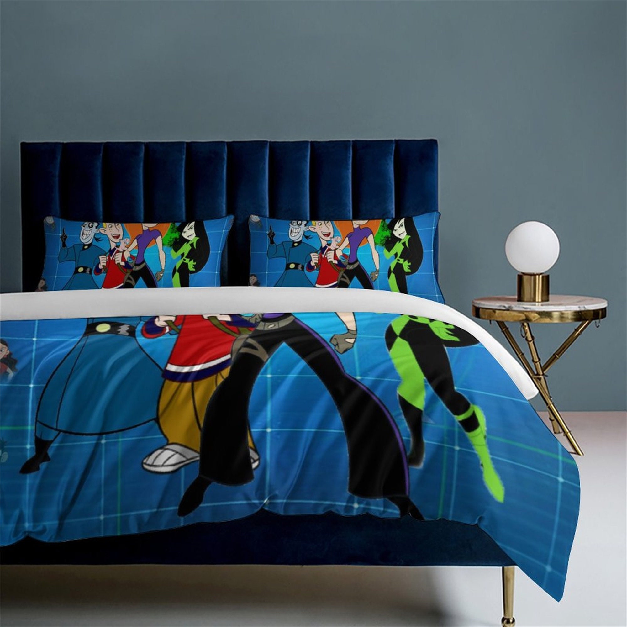 Disney Kim Possible Pillow Cover Duvet Cover Bedding Set Designed ...