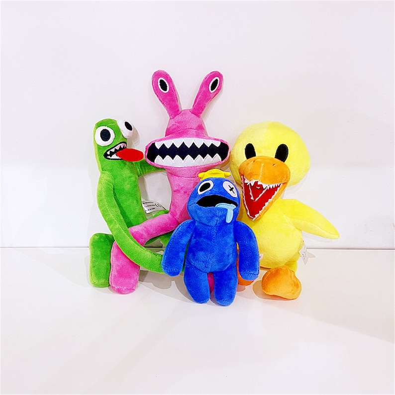 Rainbow Friends Plush Toys Game Character Soft Stuffed Plush - Etsy