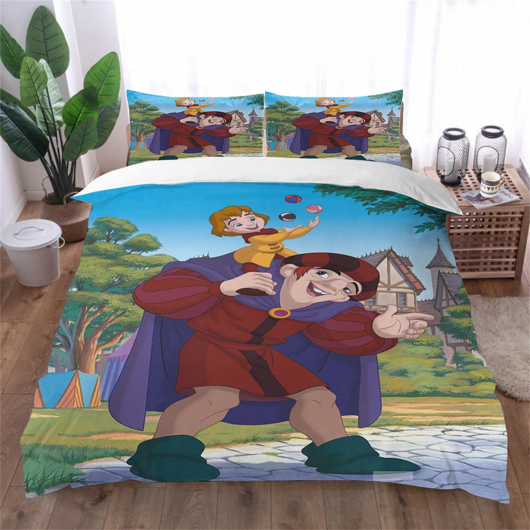 The Hunchback of Notre Dame Pillow Cover Duvet Cover Bedding Set Four ...