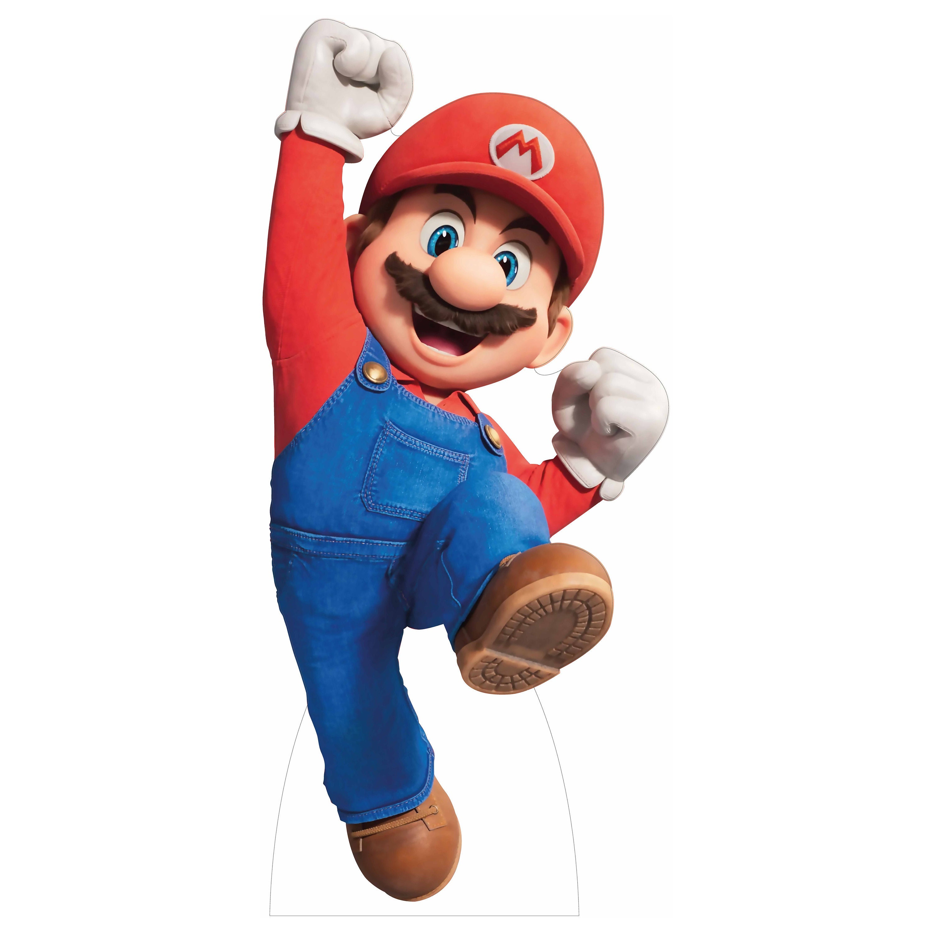 Super Mario Cardboard Cutout 153cm X 69cm - Etsy UK