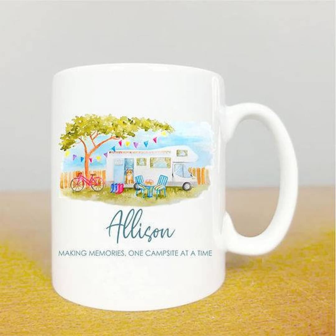Motorhome Lover Personalised Mug, Camping, Camping Mug, Motorhome Mug ...