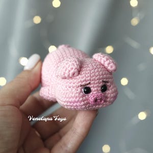 Pig Crochet Pattern, Amigurumi Valentines Crochet Pattern Piglet ...