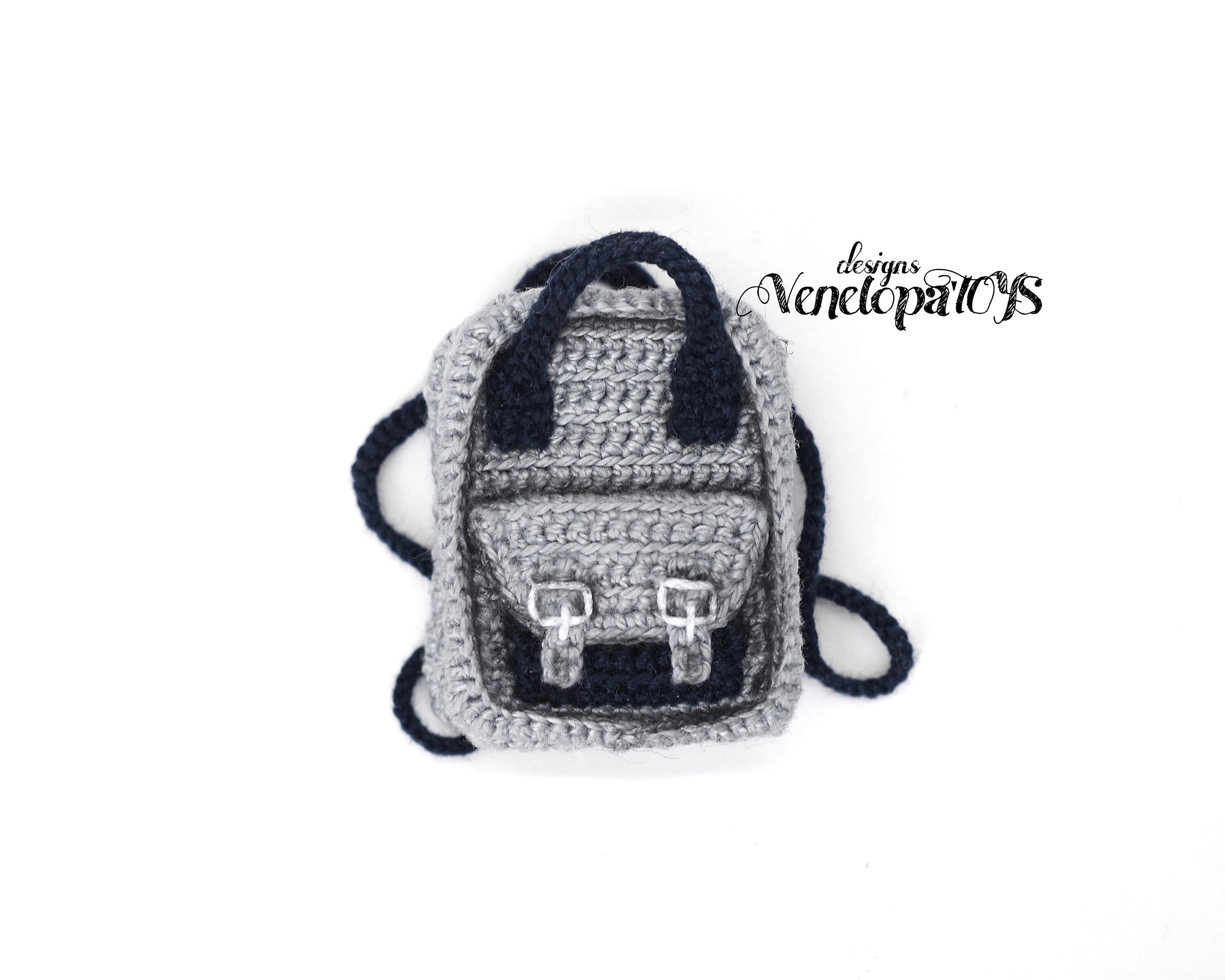 PDF Pattern Crochet Backpack for Doll - Etsy