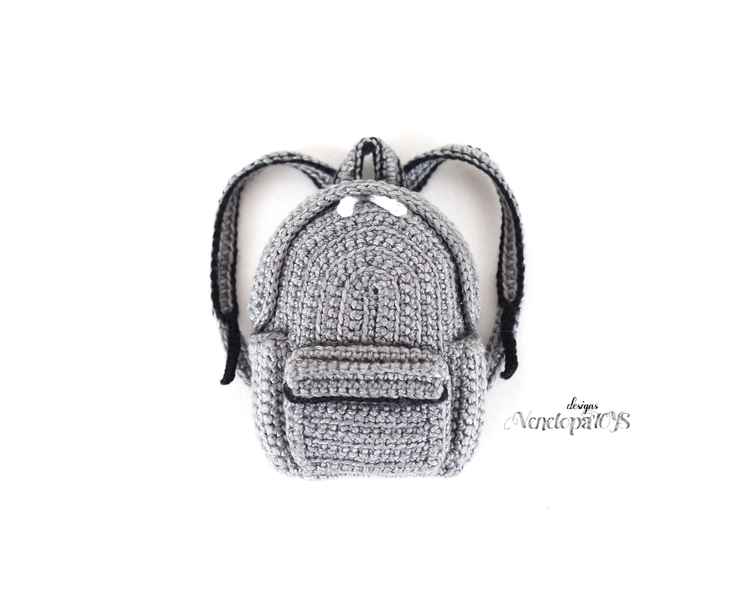 Crochet Sport Backpack Doll Pattern PDF Crochet Backpack - Etsy