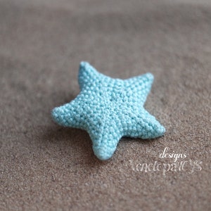 Crochet Starfish Pattern, Crocheted Sea Star Pattern, Easy Cute Pattern ...