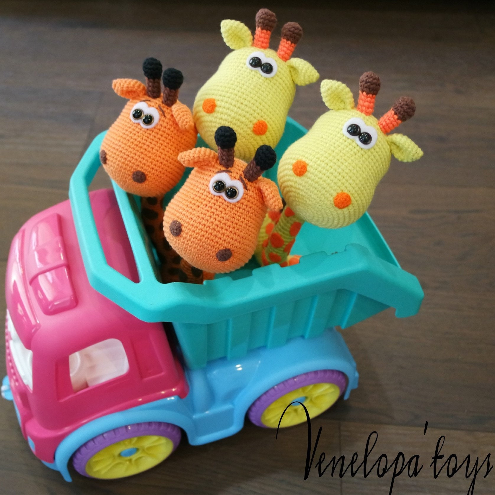 Crochet Giraffe Pattern, Handmade Toys, Safari Amigurumi Toy - Etsy