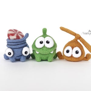 Roto From Cut the Rope Amigurumi Pattern PDF, Stuffed Animal Plush Toy ...