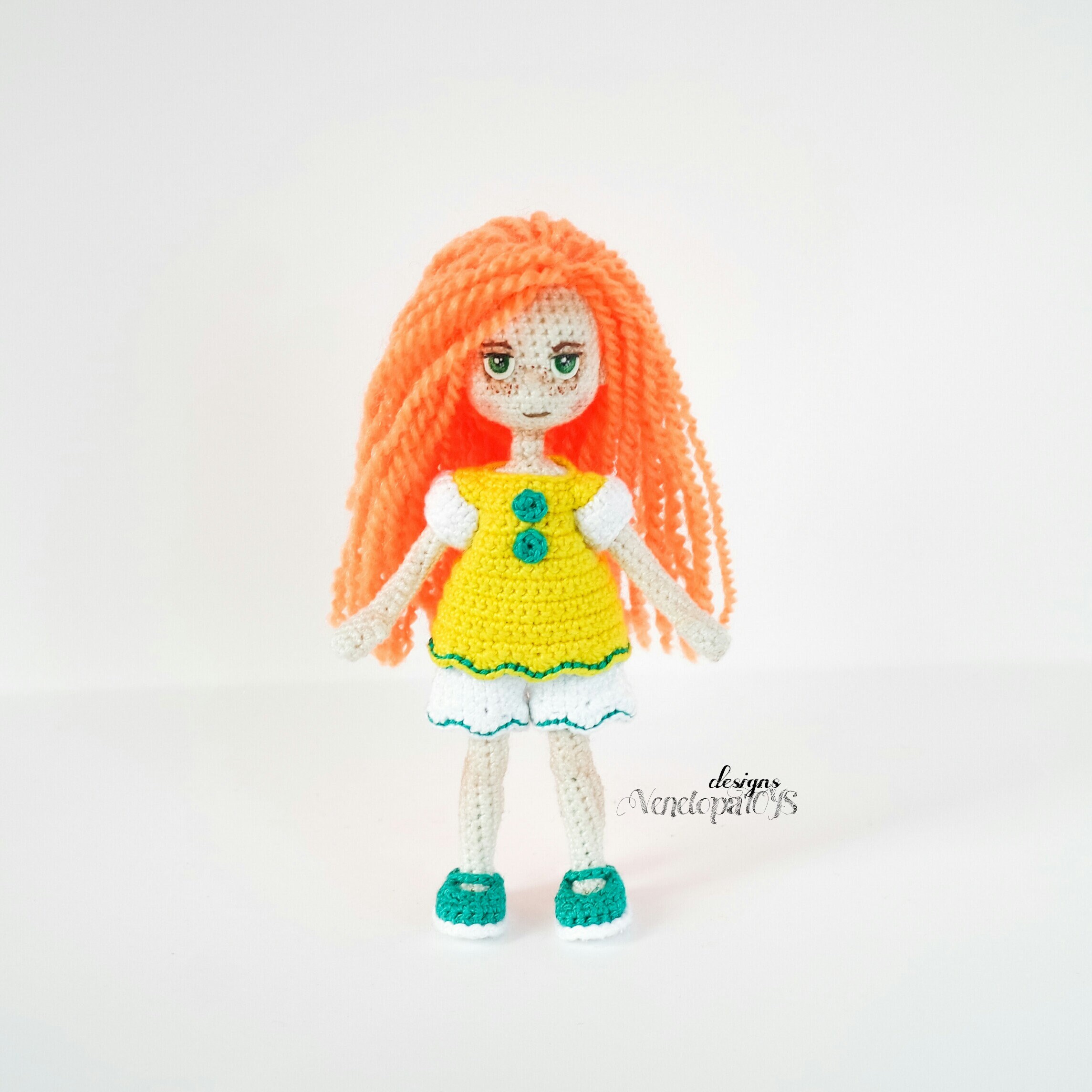 Amigurumi Doll Crochet Pattern, Eva Doll (PDF Pattern) - Etsy