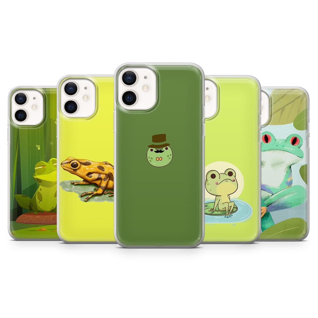 Frog Phone Case Cute Frogs Cover for iPhone 13 12 Pro XR - Etsy