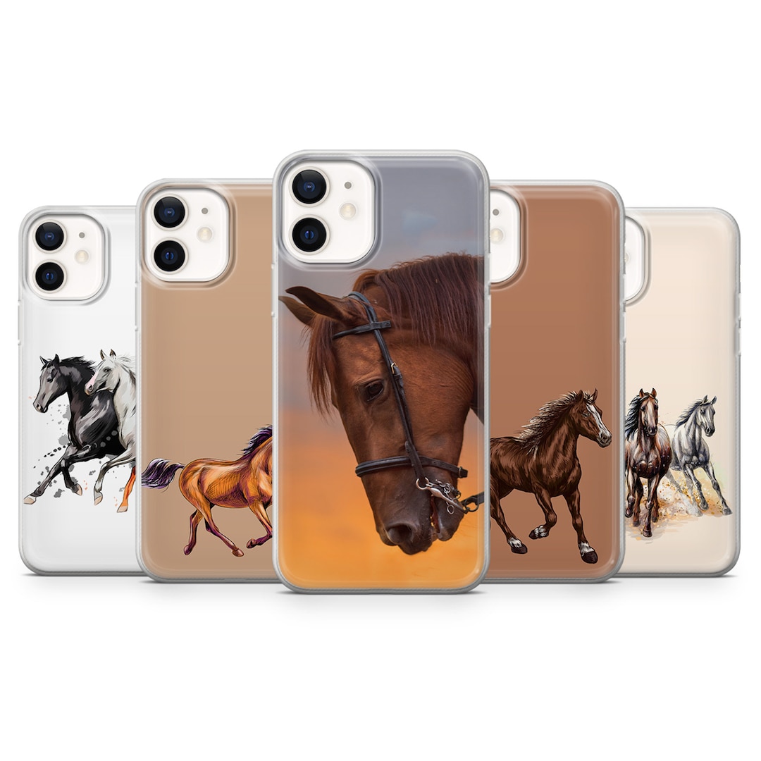 Wild Horse Phone Case Horses Cover for iPhone 14 13 12 XR - Etsy