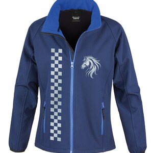 Ladies Equestrian & Horse Rider Long Sleeve Soft-shell Reflective Bodywarmer for Road Safety - Etsy