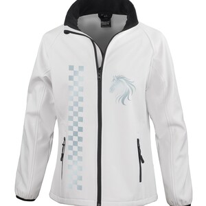 Ladies Equestrian & Horse Rider Long Sleeve Soft-shell Reflective Bodywarmer for Road Safety - Etsy