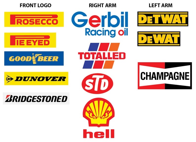 Formula Onesie Furry Race Suit Replica Total Personalisation - Etsy