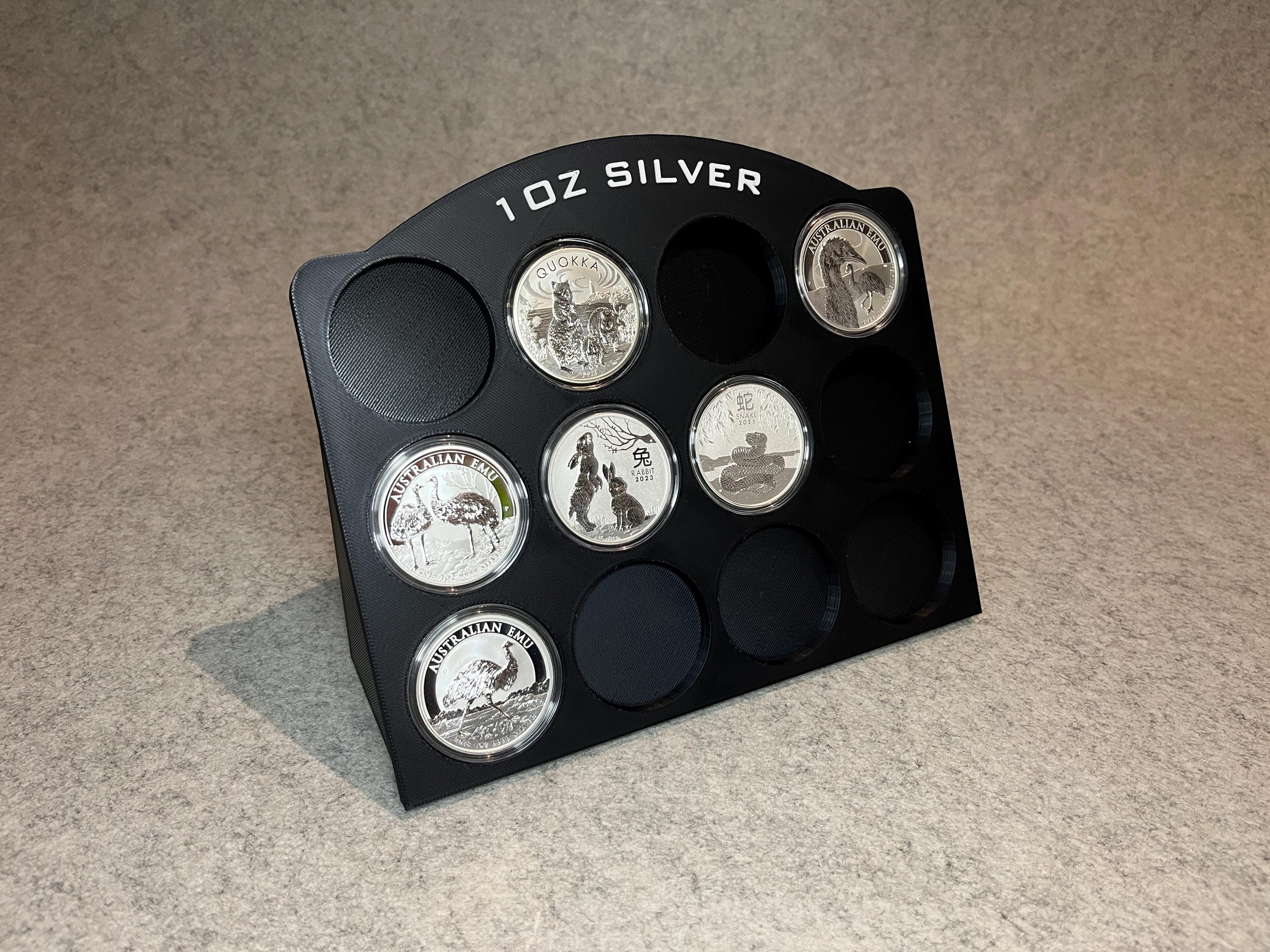 Display Stand for 1oz Silver Coin Collection - Etsy