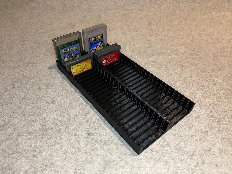Stand Holder for 50 Games Cartridges Gameboy Classic, Color, Advance - Etsy
