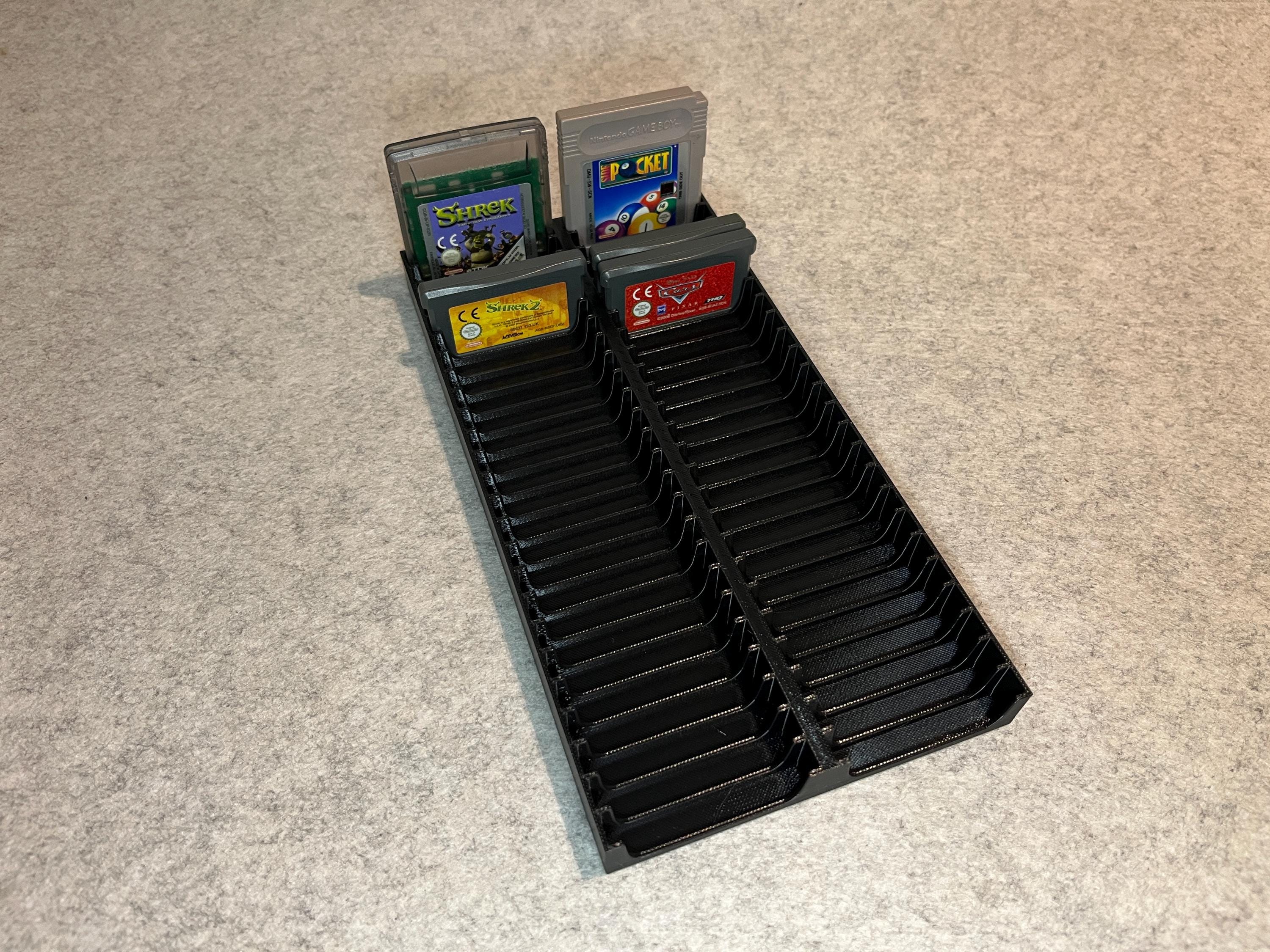 Stand Holder for 50 Games Cartridges Gameboy Classic, Color, Advance - Etsy