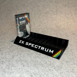 Stand Holder for 10 Games Cassettes Sinclair ZX Spectrum - Etsy