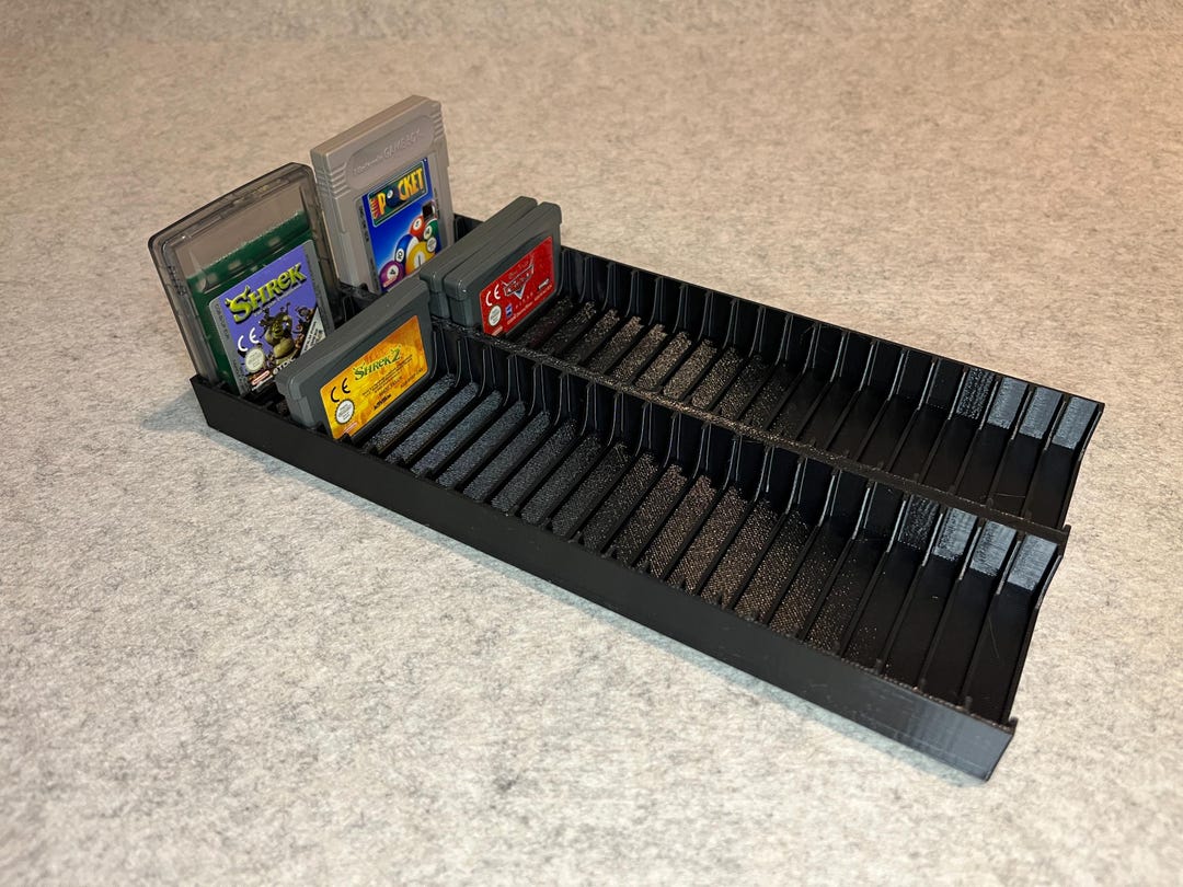 Stand Holder for 50 Games Cartridges Gameboy Classic, Color, Advance - Etsy