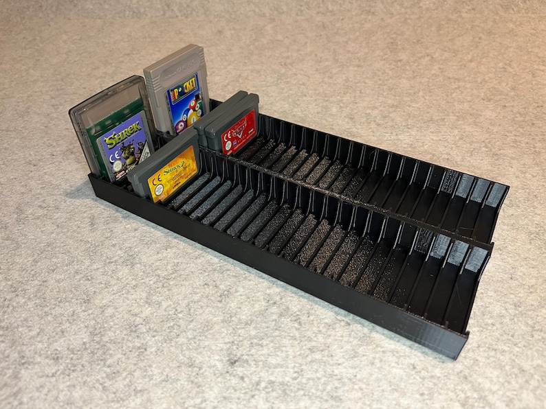 Stand Holder for 50 Games Cartridges Gameboy Classic, Color, Advance - Etsy