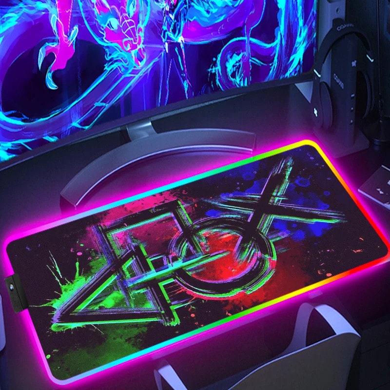 Mousepad XXL Playstation Gaming Desk - Etsy