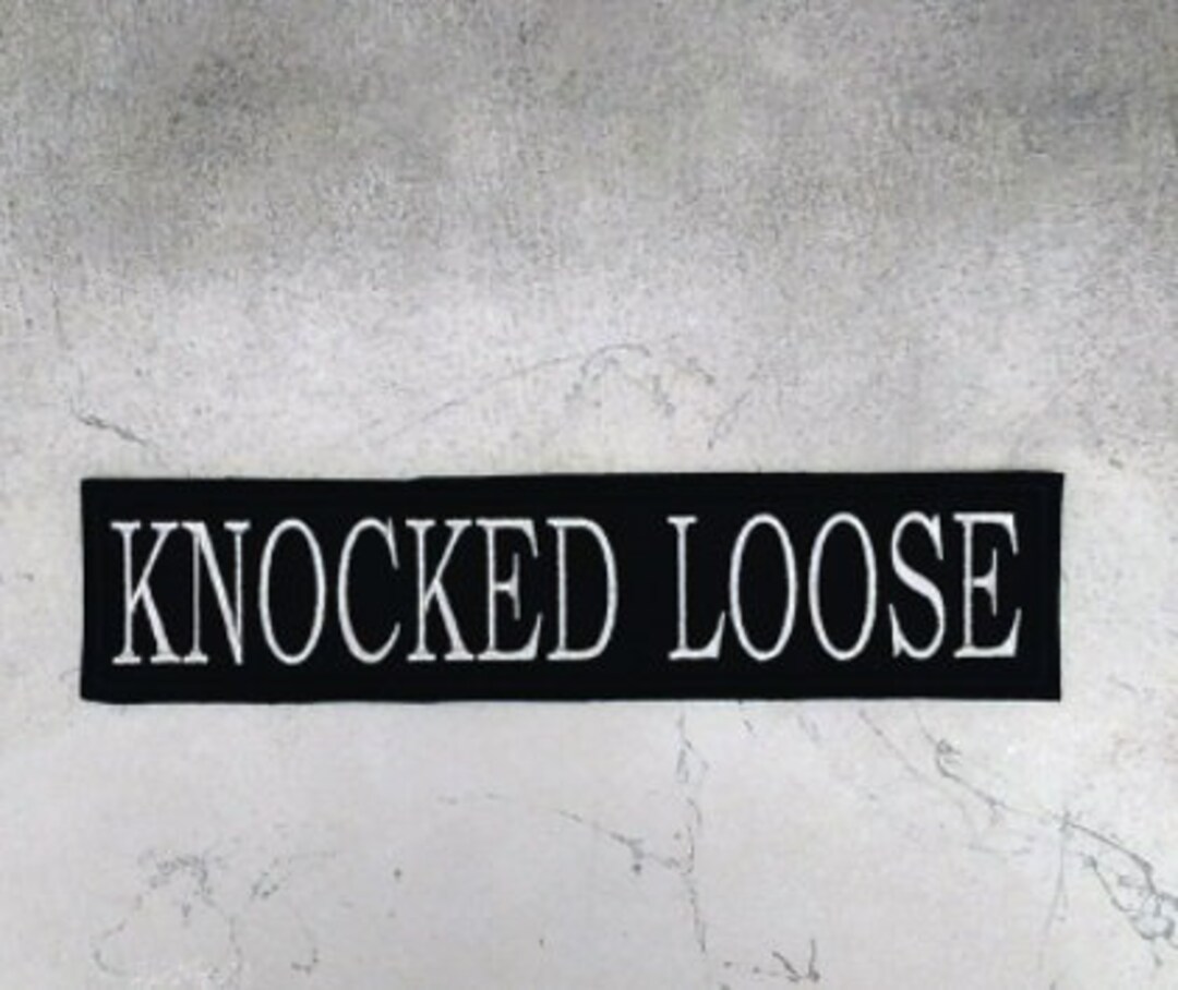Big Back Patch KNOCKED LOOSE BEATDOWN Hardcore Patch Band - Etsy