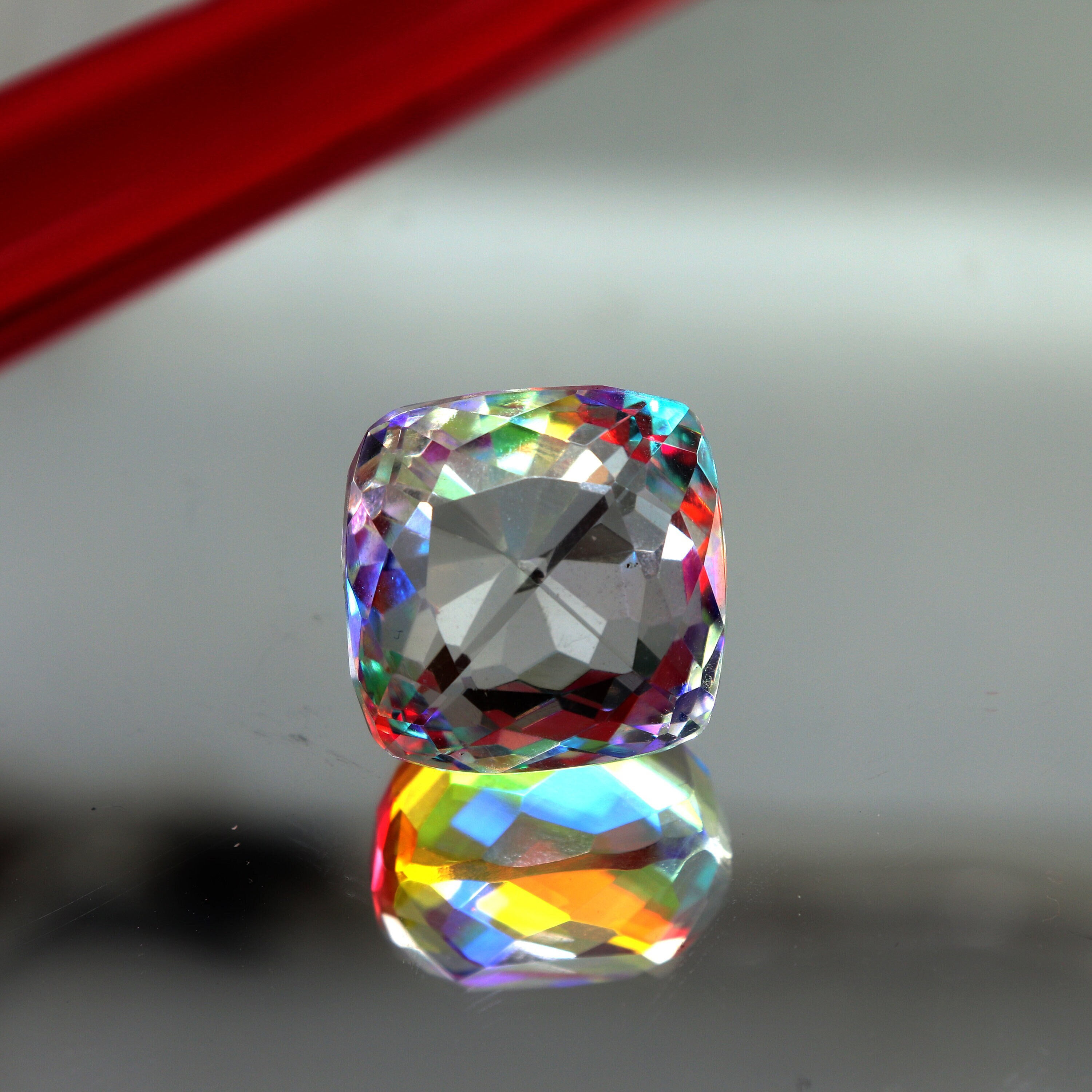 Rainbow Topaz Color