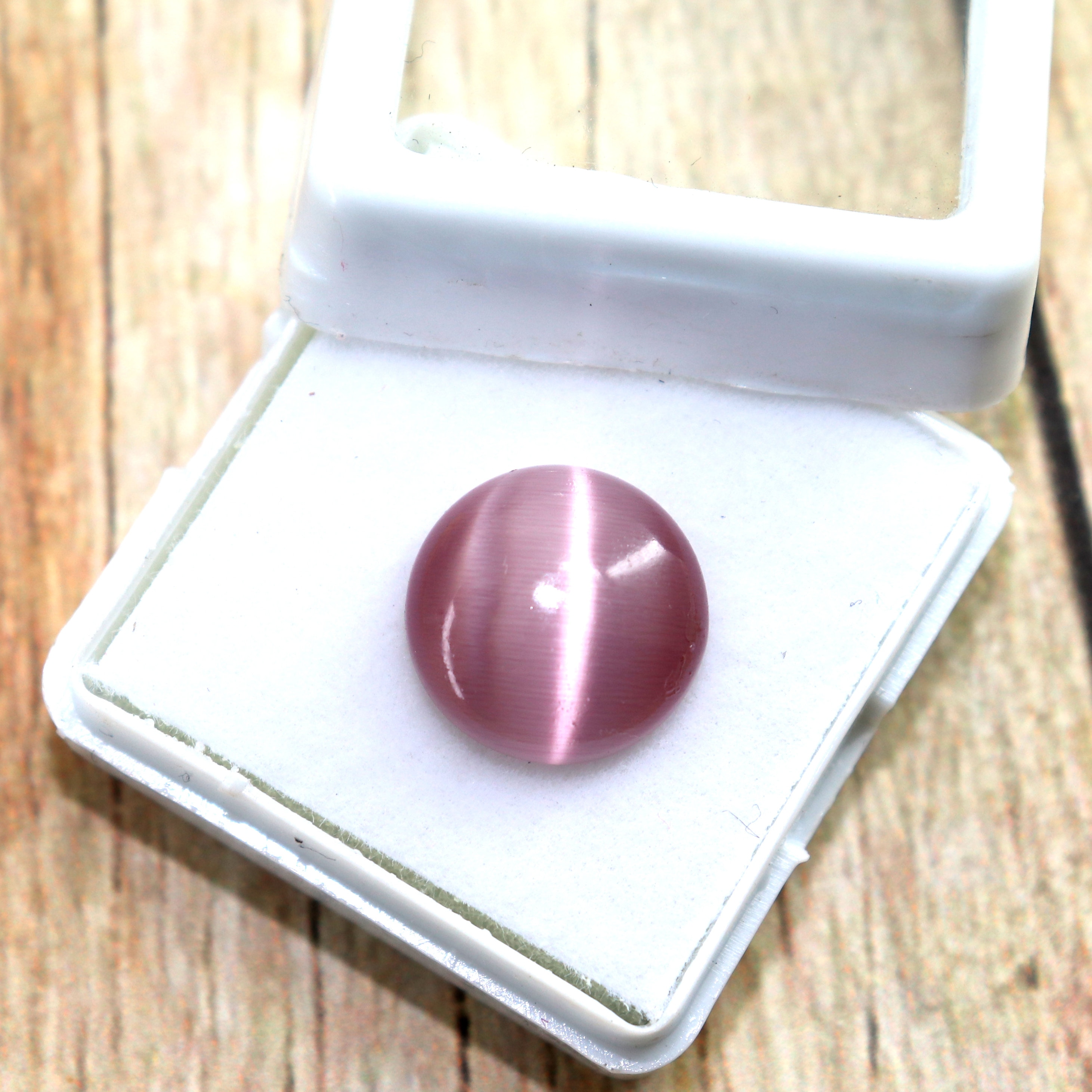 Natural Cat Eye Stone From Sri Lanka 6ct Cabochon Round Cats - Etsy