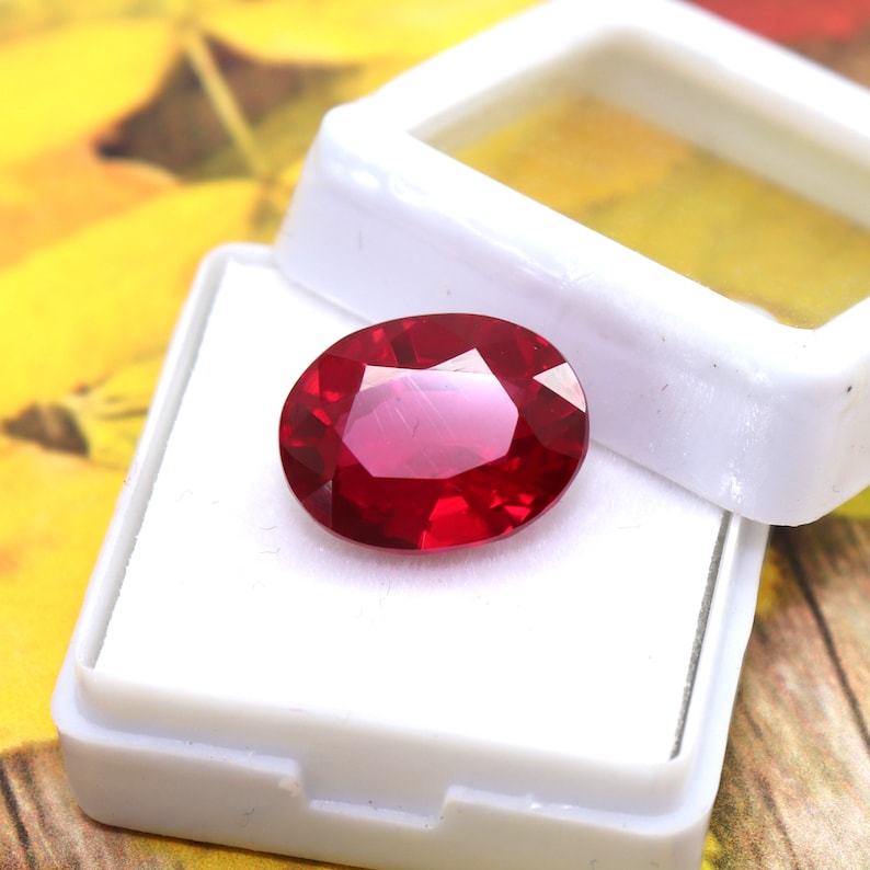Rare Found Burmese Red Ruby 10.70cts Oval Cut Natural Red Ruby - Etsy